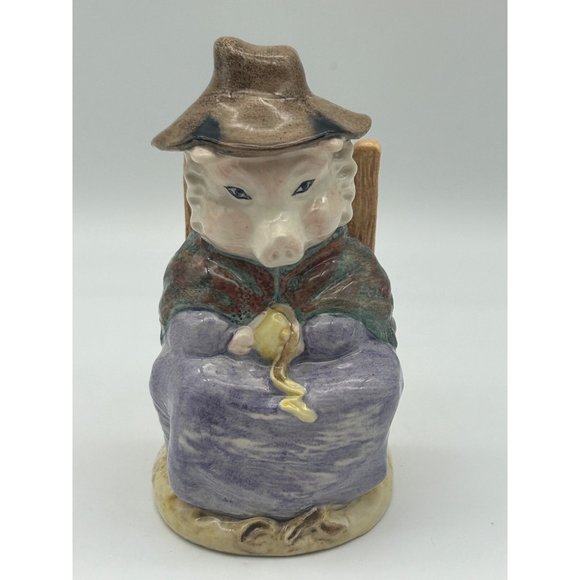 Royal Albert | Accents | Royal Albert Figurine And The Pig Had None ...